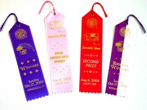 Dog Show Ribbons|Olympic RibbonArt